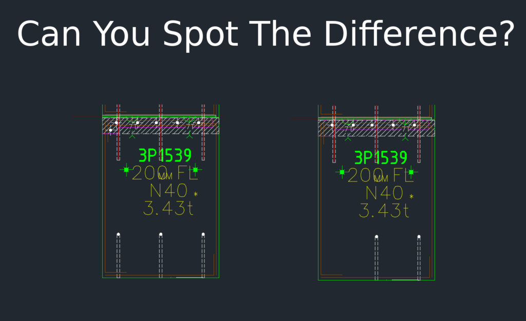 How to Easily Compare Precast Panels in AutoCAD (Precast) - Tek1