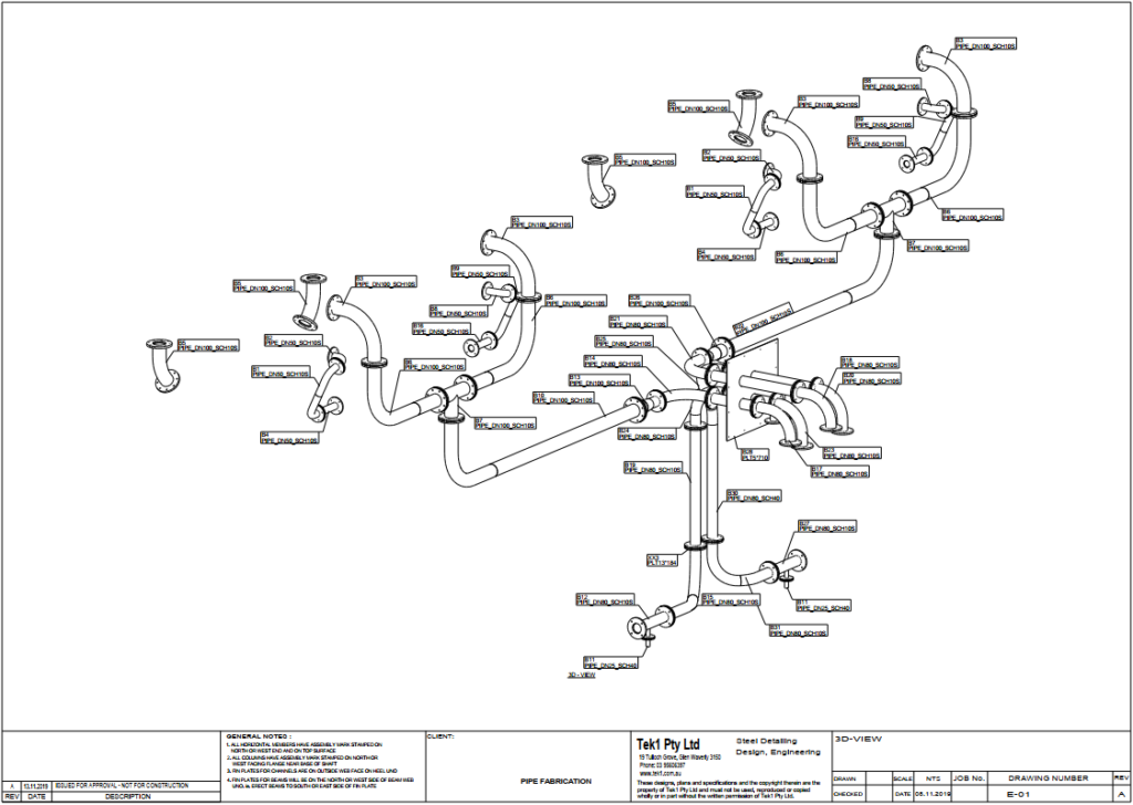 PIPE LINE FABRICATION - Tek1