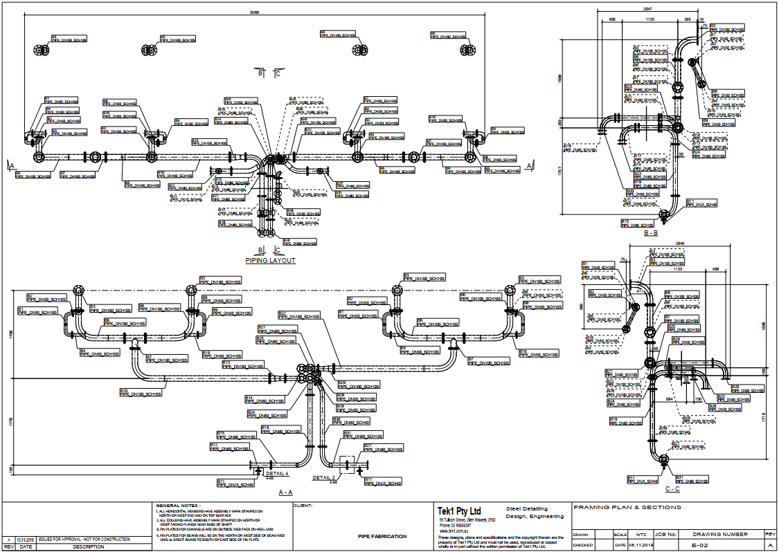 PIPE LINE FABRICATION - Tek1