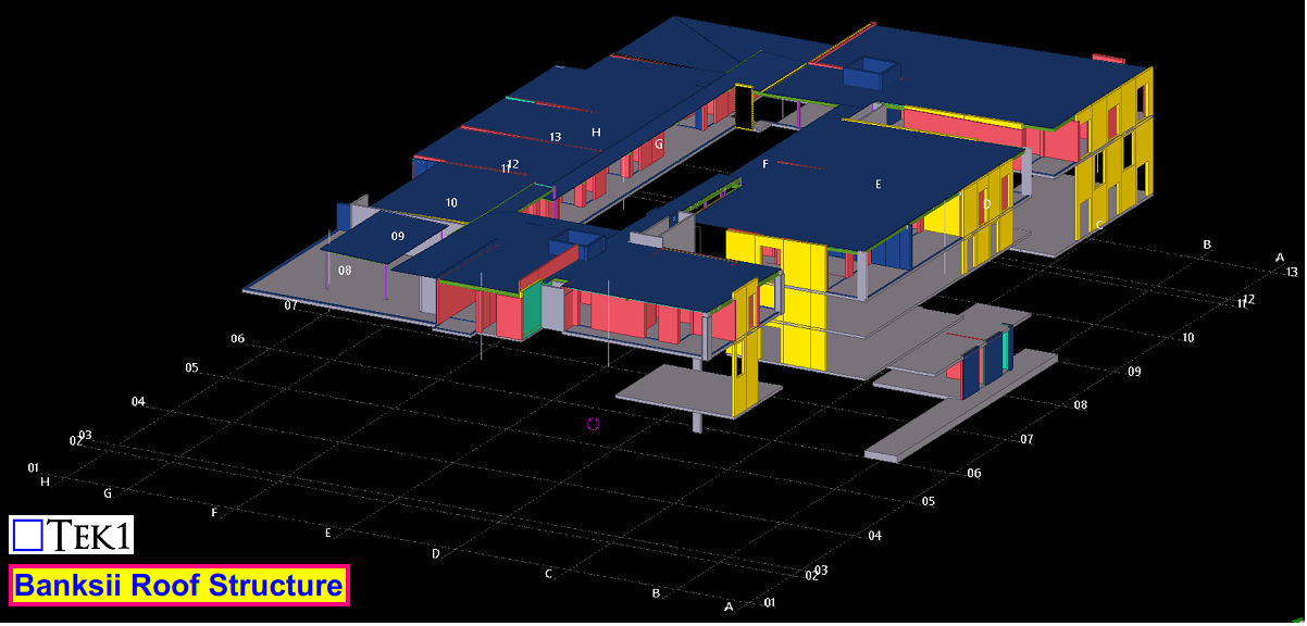 BANKSII – ROOF STRUCTURE – Tek1