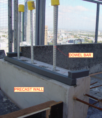 DOWEL BAR WITH DETAILS - Steel and Precast Detailing Services