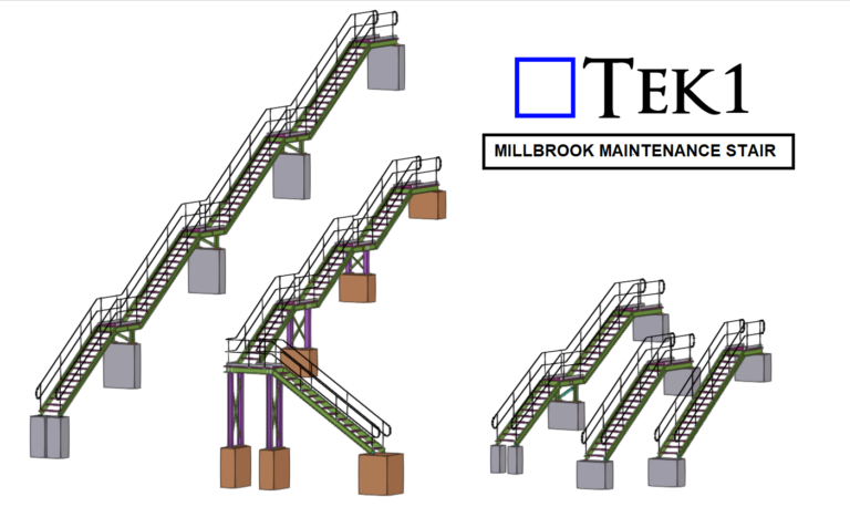 Millbrook Maintenance Stair - Tek1