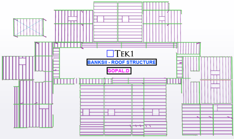 BANKSII - ROOF STRUCTURE - Tek1