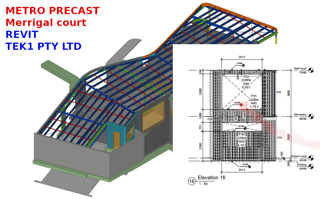 Precast Detailing – Tek1