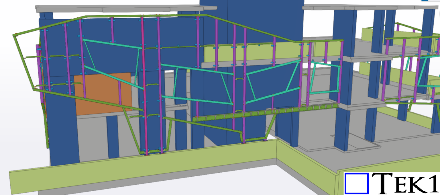 Park street - Multi Residential Facade support - Level 3 - Steel ...