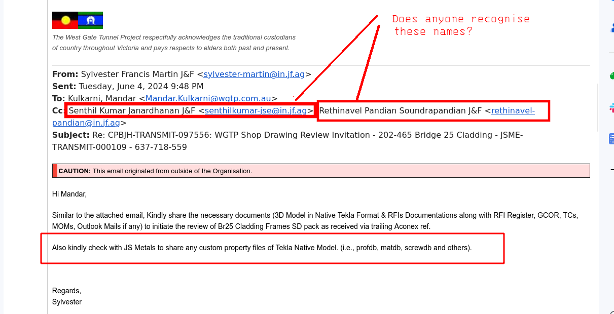 Memo 34: Do not EVER give out native Tekla db1 files; Do not give .ifc ...