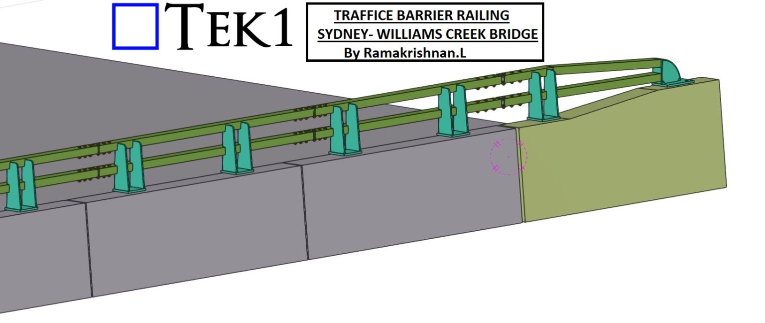 TRAFFICE BARRIER RAILING - Tek1
